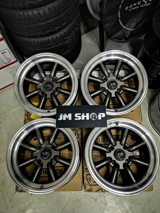 Felgi Rota RKR 15" 15x8J 4x114.3 ET0 RLF Gunmetal Datsun 280Z Cieszyn ...