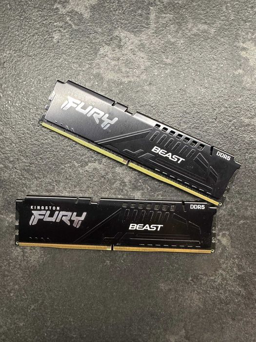 Kingston Fury Beast Black DDR5 2x16GB 4800MHz CL38 (KF548C38BBK2-32) Białystok Bojary • OLX.pl