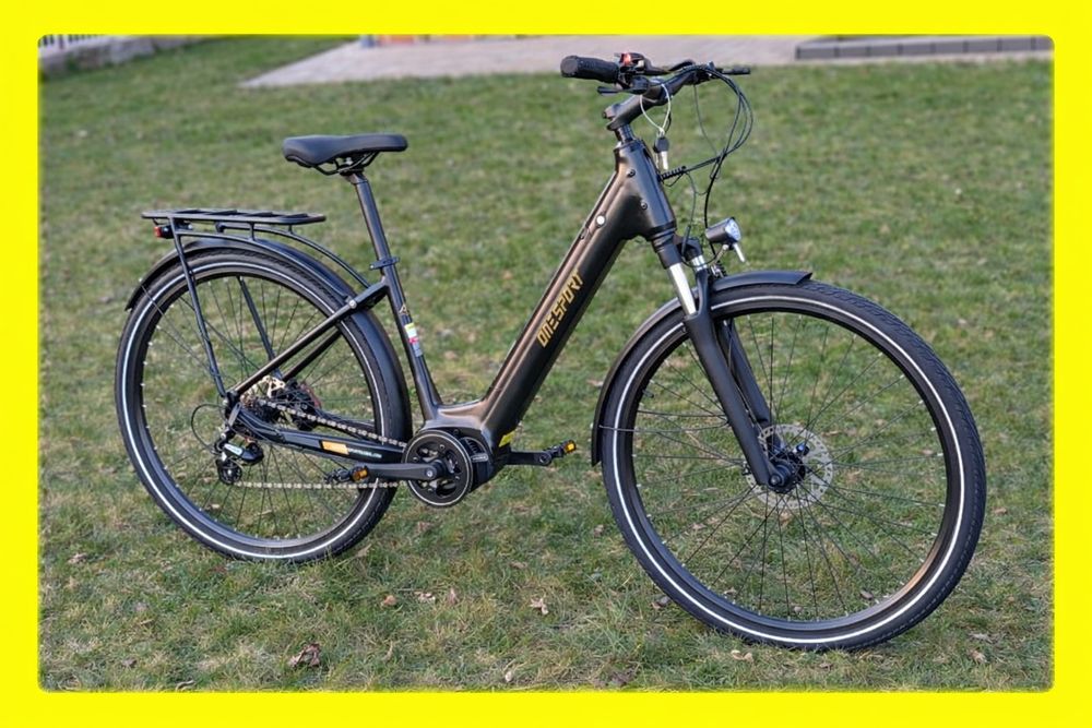 *OKAZJA!* NOWY Elektryczny rower turystyczny OneSport OT07, silnik ...