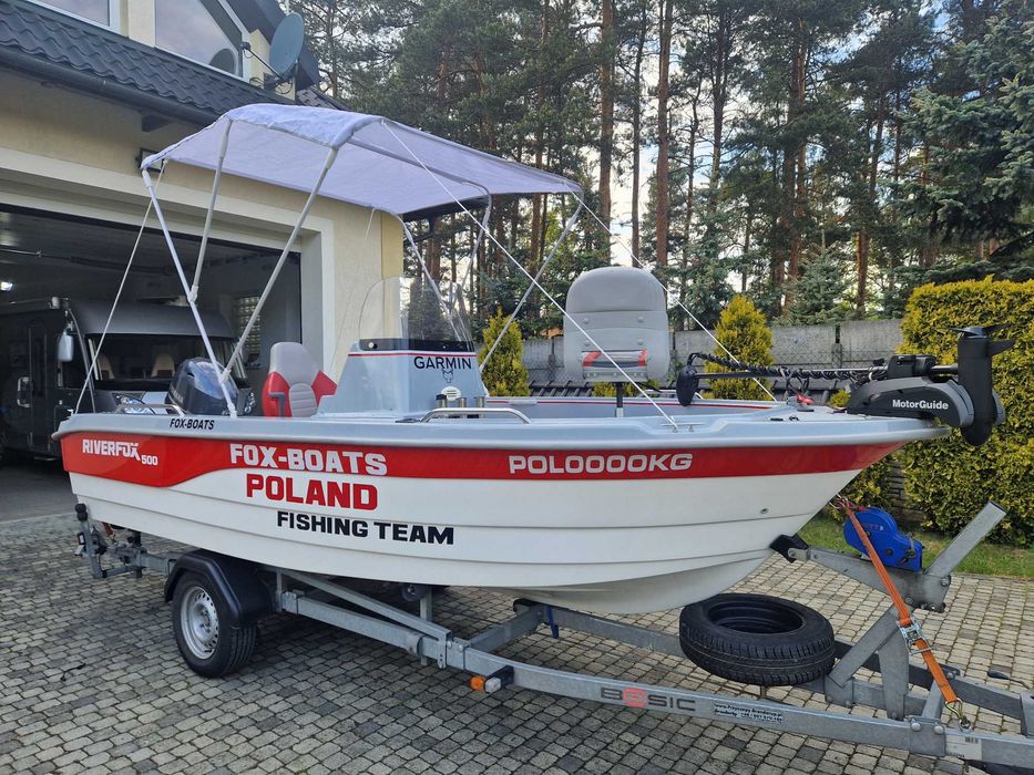 Łódź motorowa wędkarska -rekreacyjna RIVERFOX 500 Jaworzno • OLX.pl