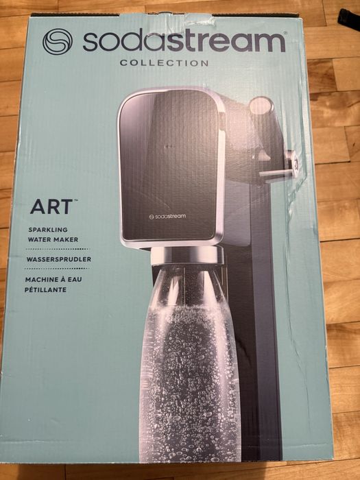NOWY saturator SodaStream ART Retro + butelka 1l + Nabój CO2 Kraków ...