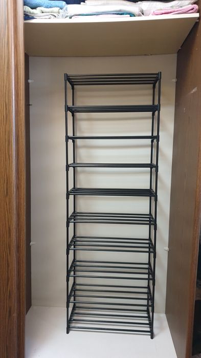 Металева поличка для взуття або одягу 1 100 грн Господарський інвентар побутова хімія