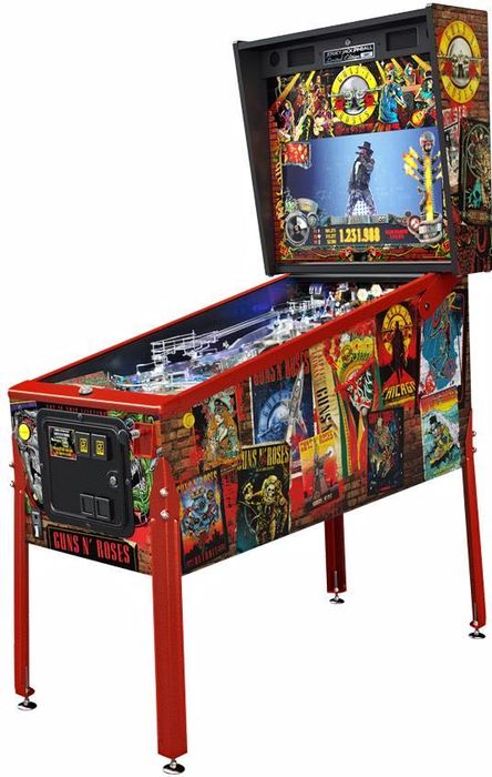 Flipper Fliper Pinball Guns N Roses LE - NOWY Kraków Bieńczyce • OLX.pl