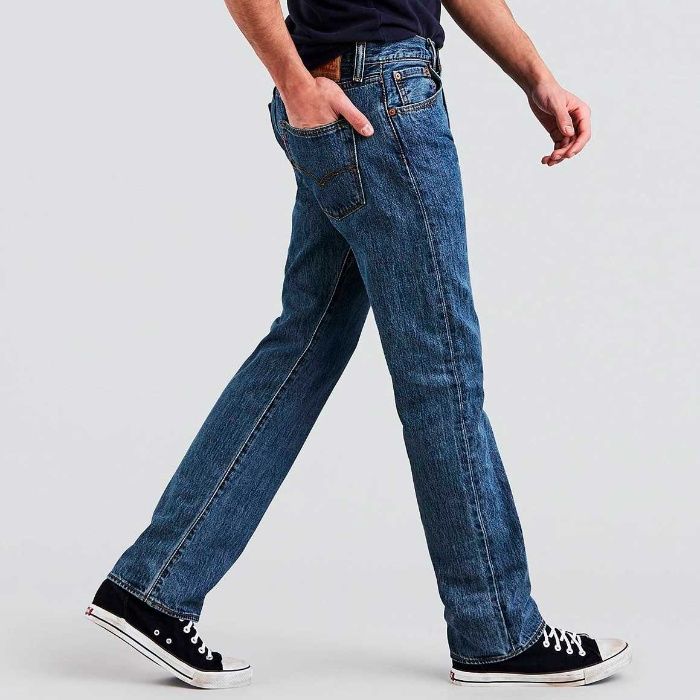 Мужские джинсы Levis 501 Medium Stonewash, 005010193 Левис, Ливайс США ...