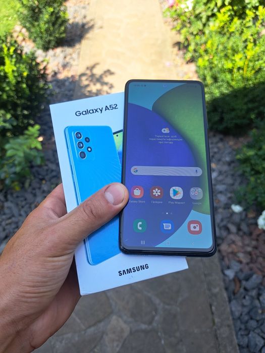Samsung Galaxy A52 SM-A525F 128GB Blue: 3 500 грн. - Мобільні телефони ...