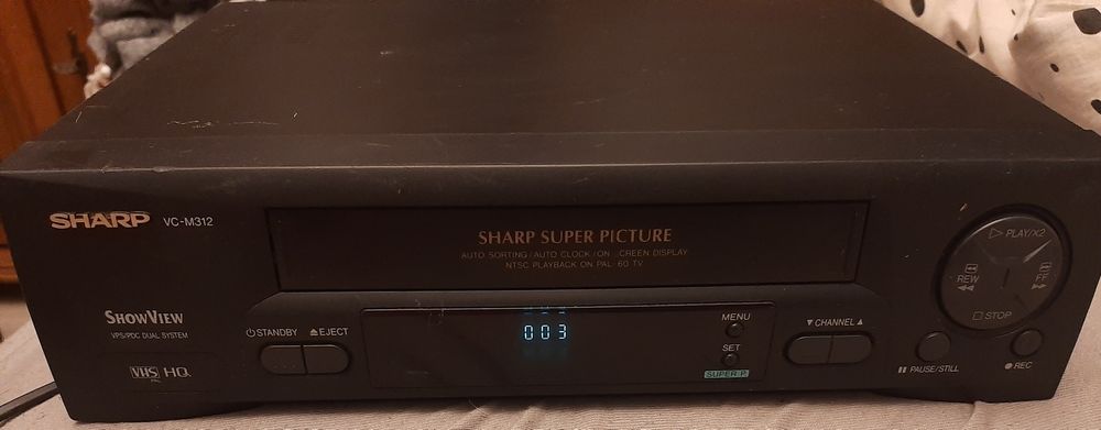 Magnetowid VHS Sharp VC-M312 Stargard • OLX.pl