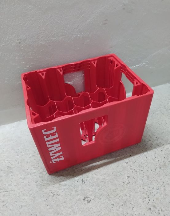 Skrzynka po piwie Żywiec. Transporter na pwio. Wysyłam do paczkomatu ...