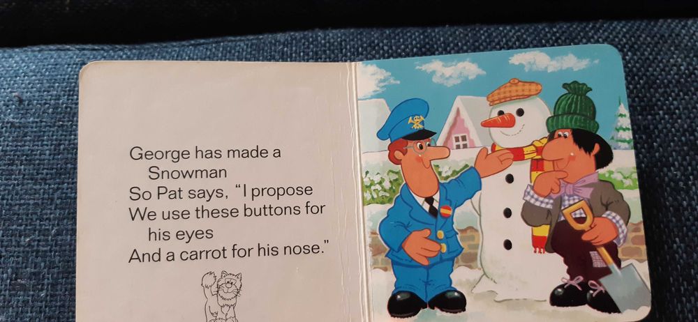 Stara książeczka angielska dla dzieci postman pat in winter Bytom • OLX.pl