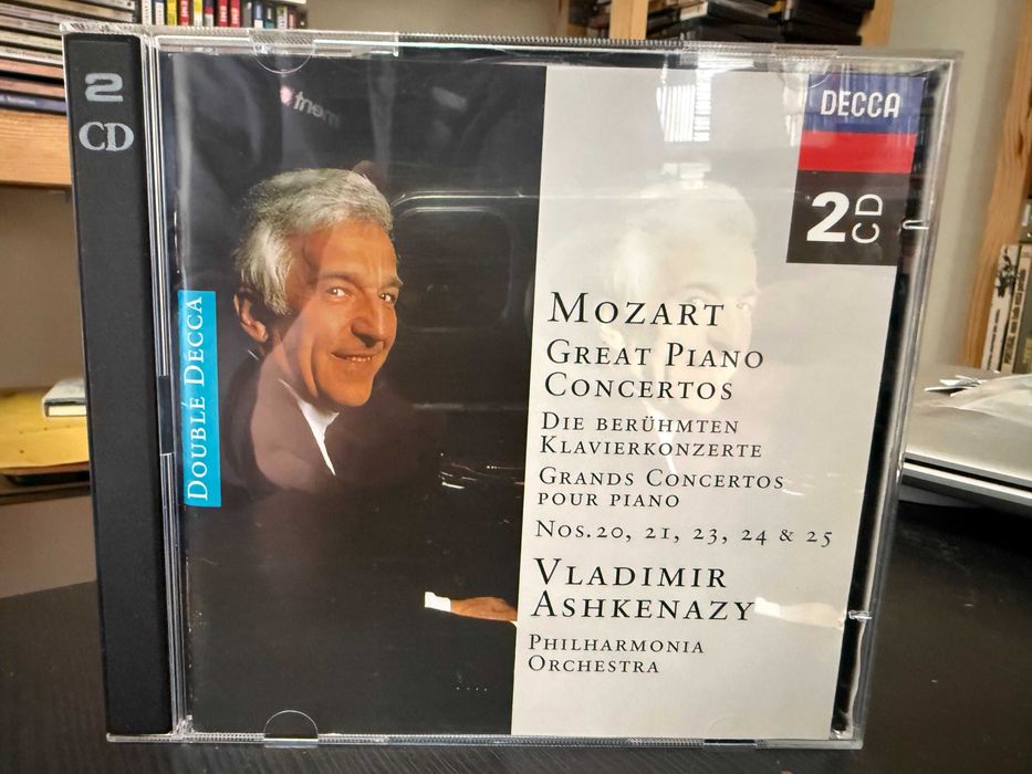 Mozart – Great Piano Concertos – Philharmonia Orch, Vladimir Ashkenazy Moscavide E Portela • OLX.pt