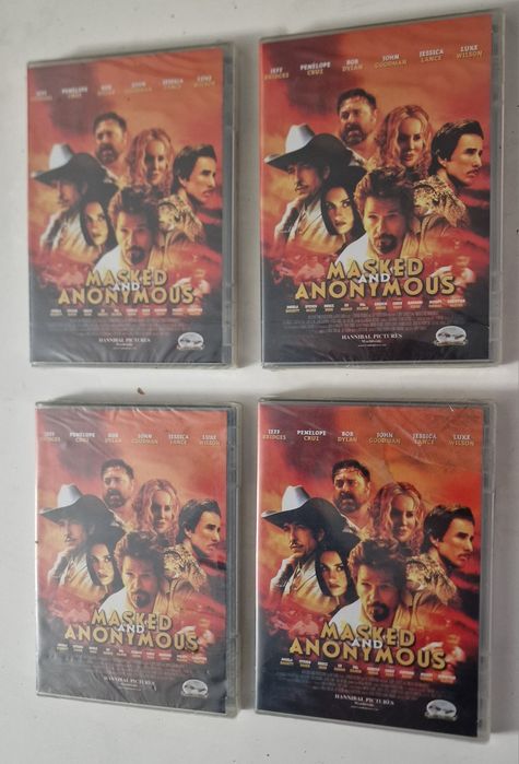 DVDs novos selados 4x Masked and Anonymous Espinho • OLX.pt