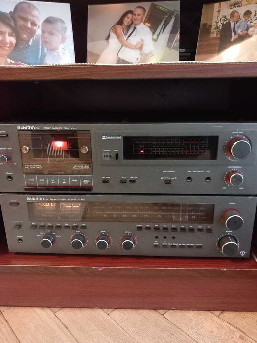 Wieża Unitra M9115, AT9100 Kraków Bieżanów-Prokocim • OLX.pl