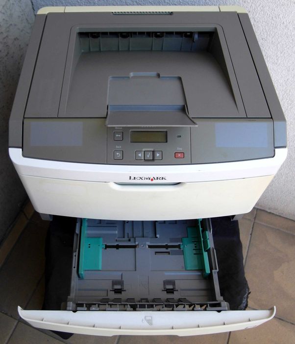 Laserowa drukarka A4 - Lexmark E360dn - DUPLEX lan USB - tylko Wrocław ...