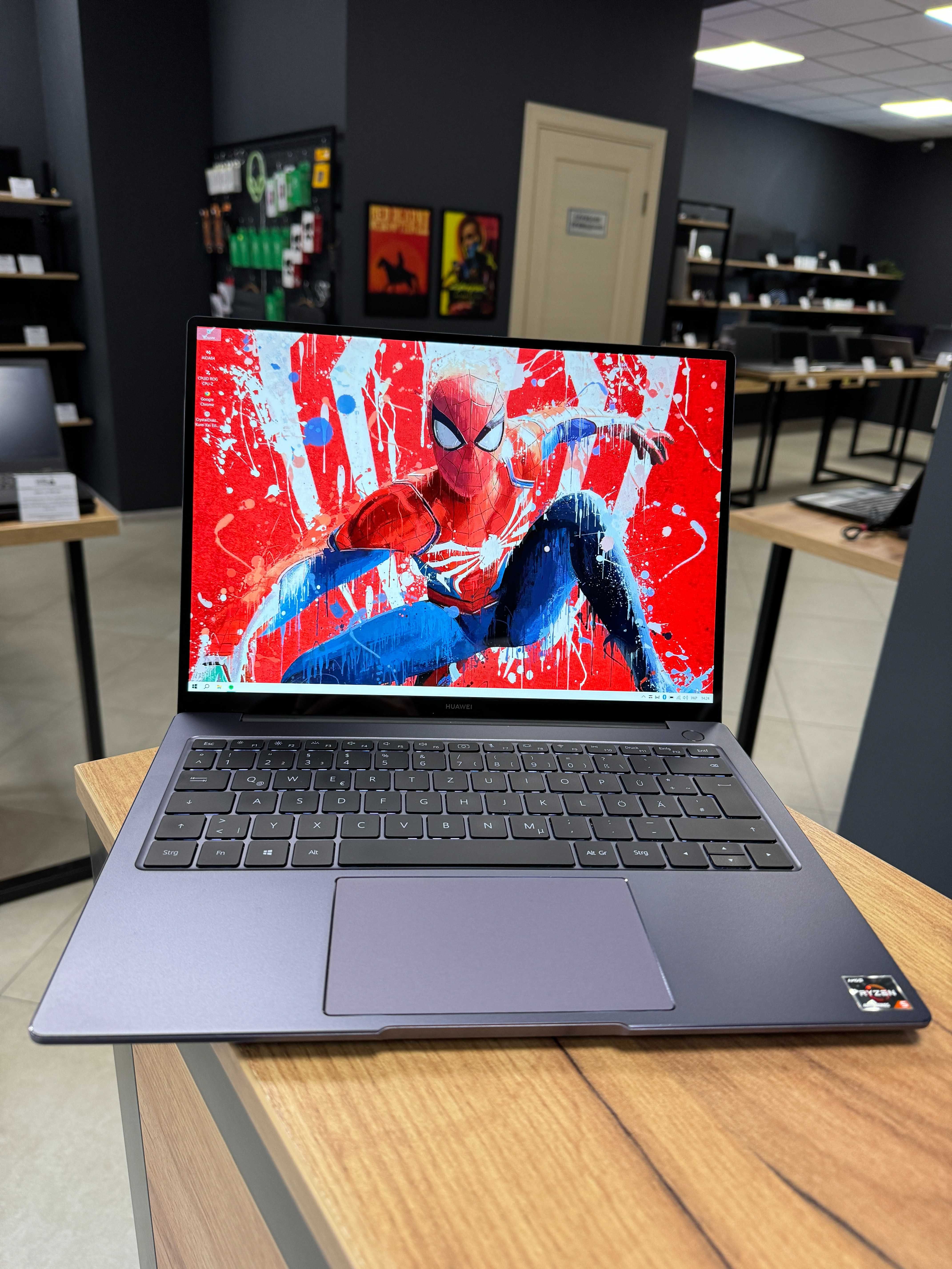Ультрабук Huawei MateBook 14 - Ryzen 5 4600H 6 ядер/512 NVME/2K IPS: 17 ...