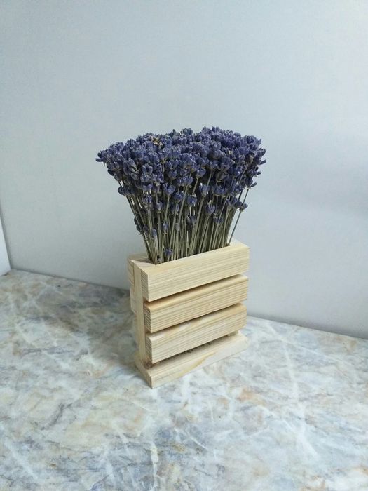Кашпо з лавандою Лаванда букет 90 грн Інші товари для дому Запоріжжя на Olx