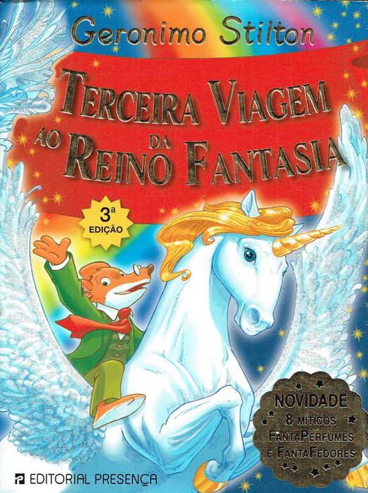 5916 Terceira Viagem Ao Reino Da Fantasia de Geronimo Stilton Cidade Da ...