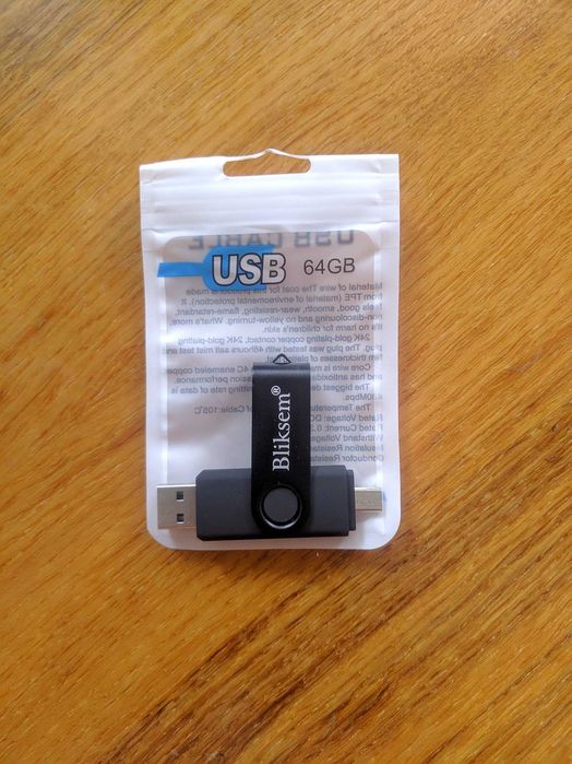 Флешка OTG Bliksem USB накопитель: 169 грн. - Зовнішні накопичувачі ...