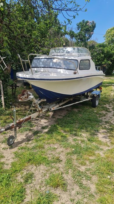 Lodka kabinowa 4.85 Luchów Górny • OLX.pl