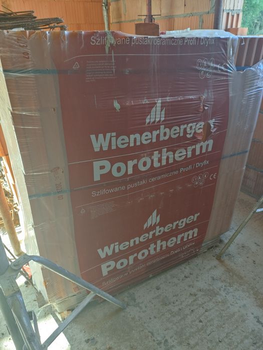 Pustak Ceramiczny Porotherm Winerberger 44 Dryfix Profi 60 sztuk palet ...