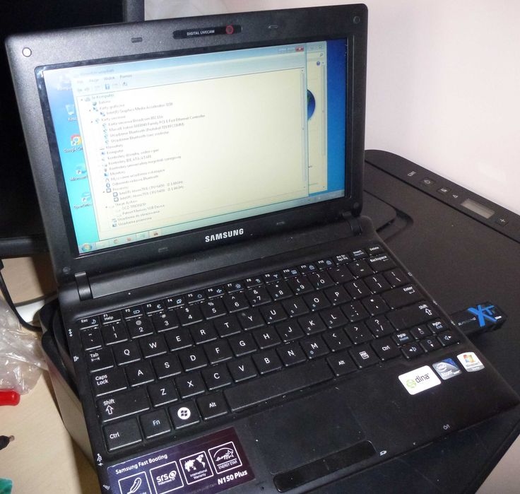Netbook Samsung N150 - mały poręczny laptop z dyskiem SSD Olsztyn • OLX.pl