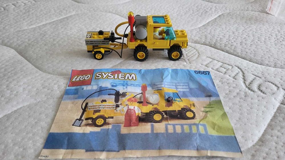 Zestaw Lego System 6667 Town Pothole Patcher Częstochowa Śródmieście ...