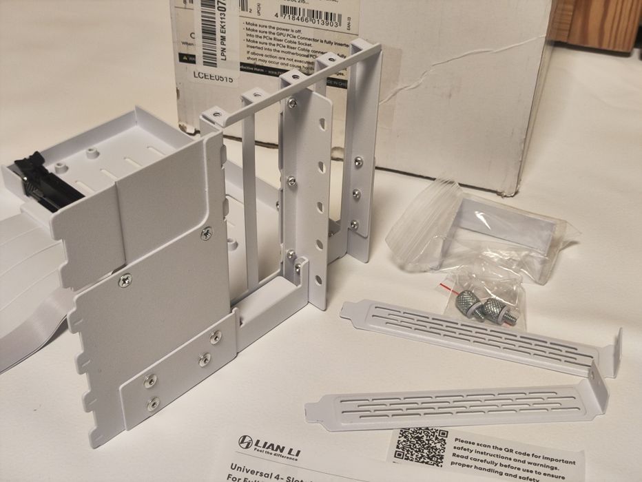 Райзер Lian Li Vertical GPU kit вертикальне кріплення для відеокарти: 2 ...