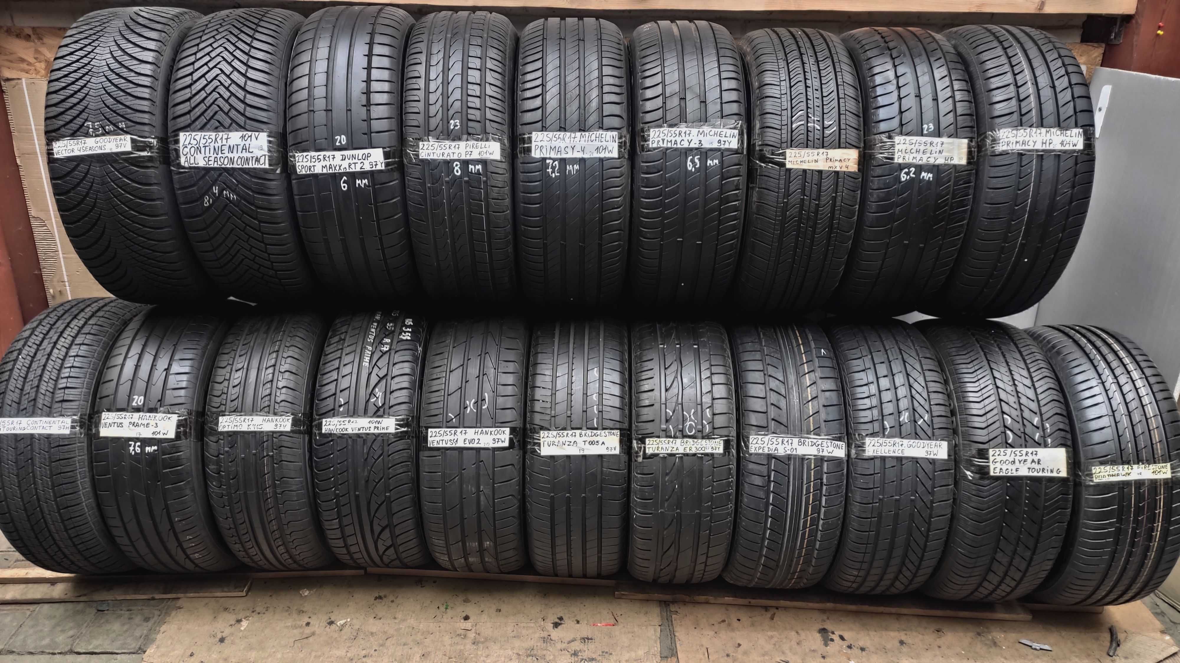 Шина одиночка 225/55R 17. Літо і Всесезонна.: 2 000 грн. - Автошини ...