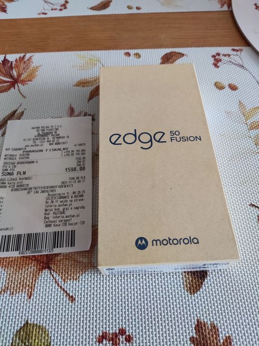 Motorola Edge 50 Fusion 8/256GB kolor Pantone Forest Blue NOWA Gw. 24 ...