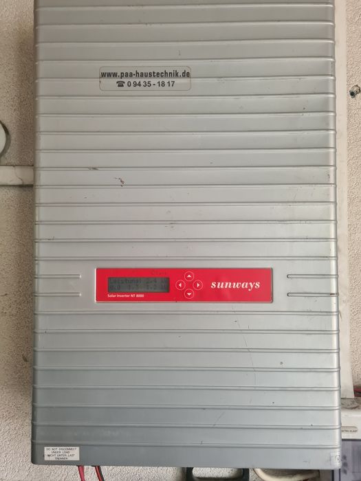 Falownik inwerter Sunways NT 8000 okazja 8kw Sędziszów Małopolski • OLX.pl