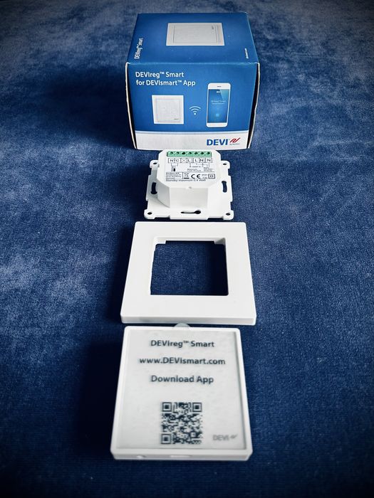 Тепла підлога. Терморегулятор DEVI Devireg Smart White: 5 500 грн. - Кліматичне обладнання ...