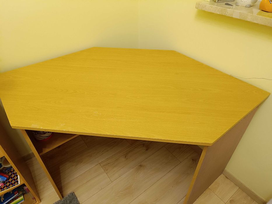 Biurko rogowe z półką Bielsko-Biała • OLX.pl
