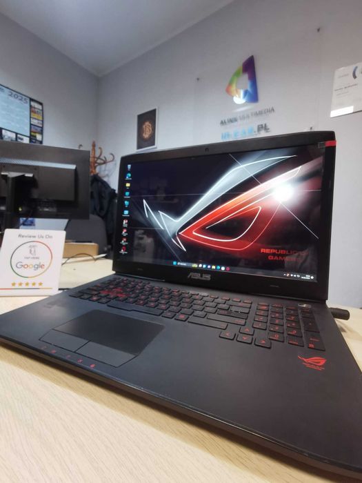 Laptop Asus ROG i7/16GB/1TB+256SSD/17.3"/W11 Ząbkowice Śląskie • OLX.pl