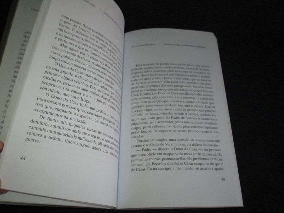 Livro Contos Exemplares Sophia de Mello Breyner Andresen Parque das ...