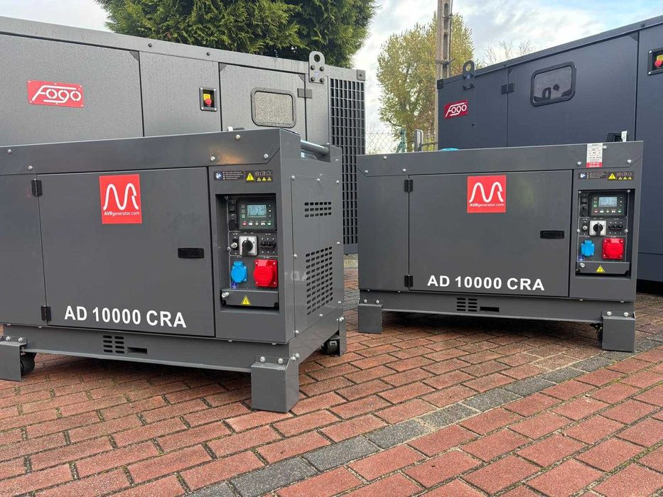 Agregat prądotwórczy FOGO AD 10000 CRA Diesel 10 kVA AVR Automatyka ...