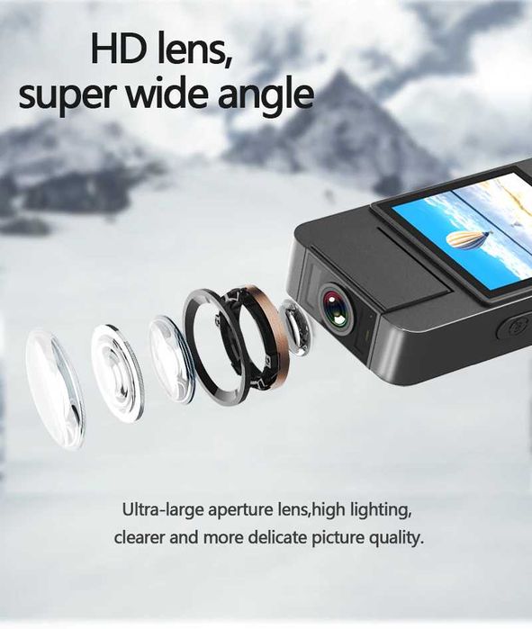 Wi-fi Боді камера CS06: Міні-цифрова камера 1080P HD-екран Bodycamera ...