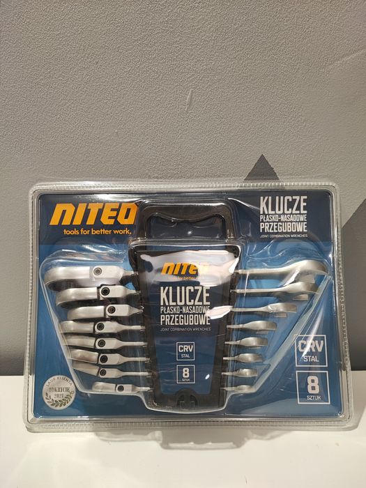 Zestaw kluczy oczkowych z grzechotką Niteo. Zagórze • OLX.pl