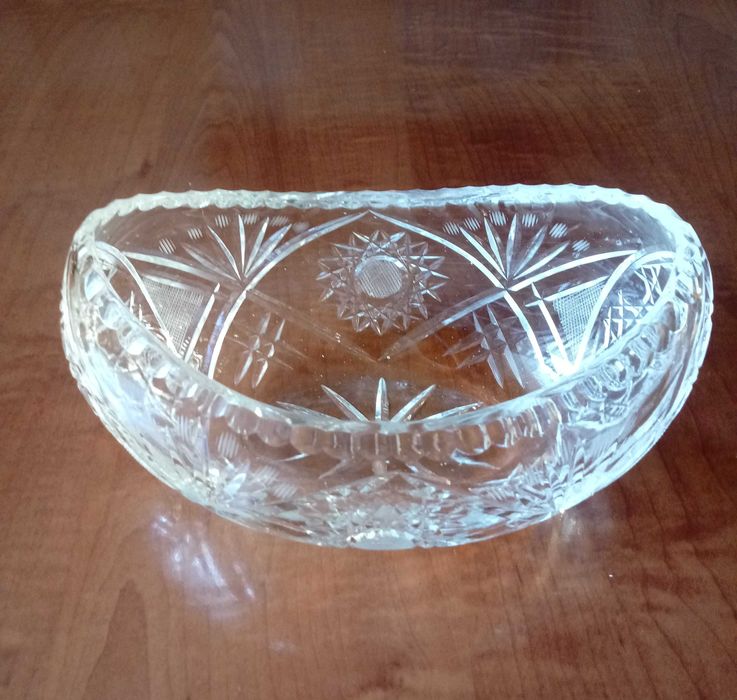 Miska kryształowa z czasów PRL Rawicz Osiedle 350 Lecia Rawicza • OLX.pl