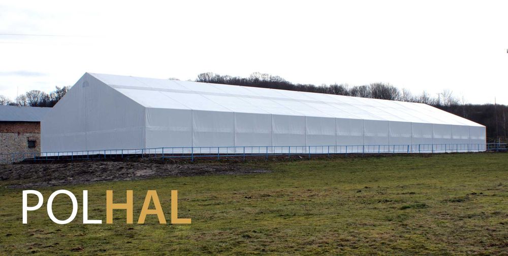 Hala namiotowa 25x60x4 POLHAL Lublin • OLX.pl