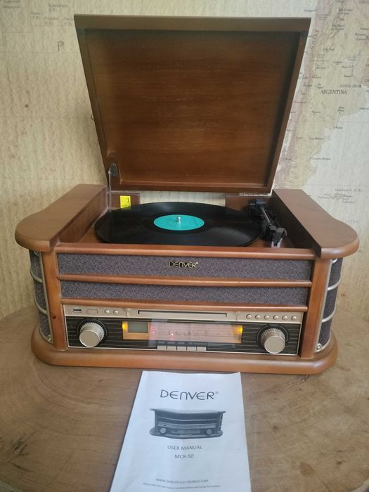 Denver retro muusic center radio, CD, magnetofon i gramofon Kraków ...