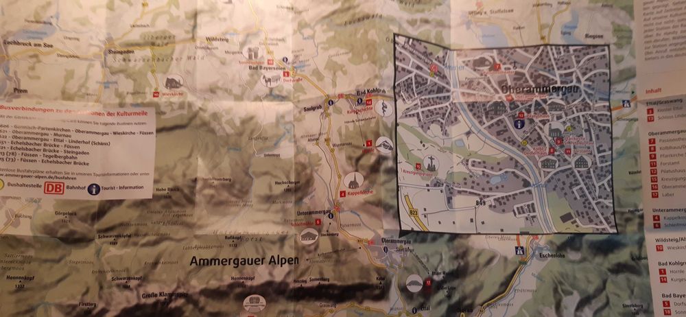 Stara mapa kieszonkowa z gór,część alp Bytom • OLX.pl