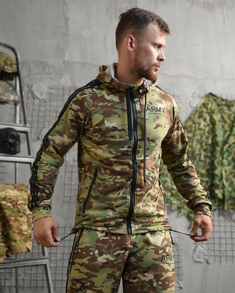 Спортивный костюм мужской ARMY, спортивний костюм чоловічий мультикам ...