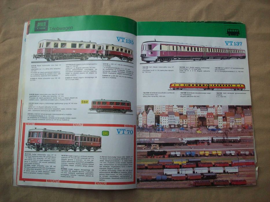 PIKO HO Modellbahn katalog, stary, używany, podniszczony. Warszawa Wola • OLX.pl