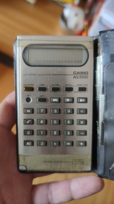 Calculadora Casio AQ-2000 vintage Setúbal (São Julião, Nossa Senhora Da ...