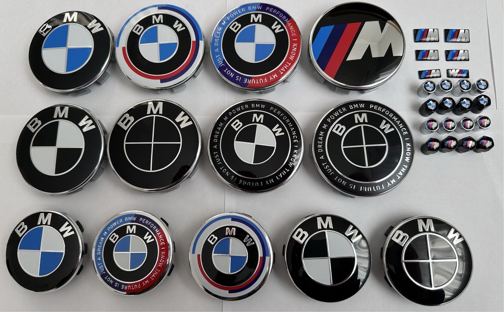 Ковпачки в диски BMW 56mm 68mm заглушки БМВ колпачки емблемиколпачки ...