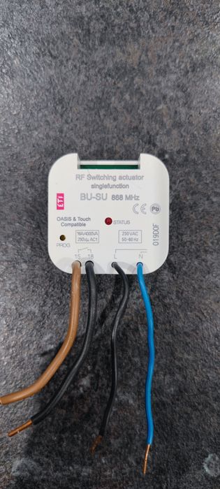 Радіокероване реле ETI RF control 868 Мгц+Пульт керування: 1 000 грн ...