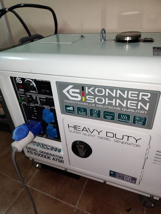 Дизельний генератор konner&sohnen ks9300de ATSR: 67 000 грн ...