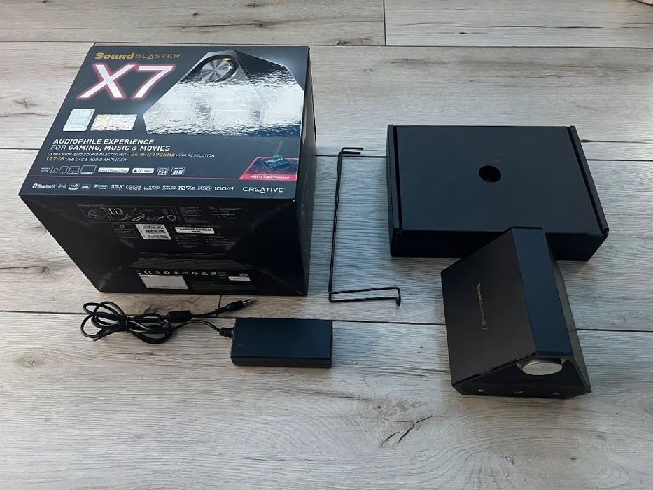 Creative sound blaster x7 limited plus emu xm7 Poznań Junikowo • OLX.pl