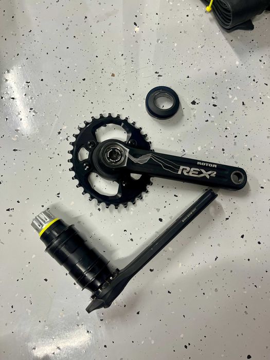 Korba Rotor INpower REX MTB 175mm –z miernikiem mocy jednostronny ...