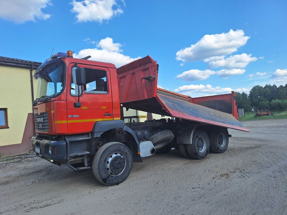 Man 6x6 wywrotka f2000 bordmatic Rogowo • OLX.pl