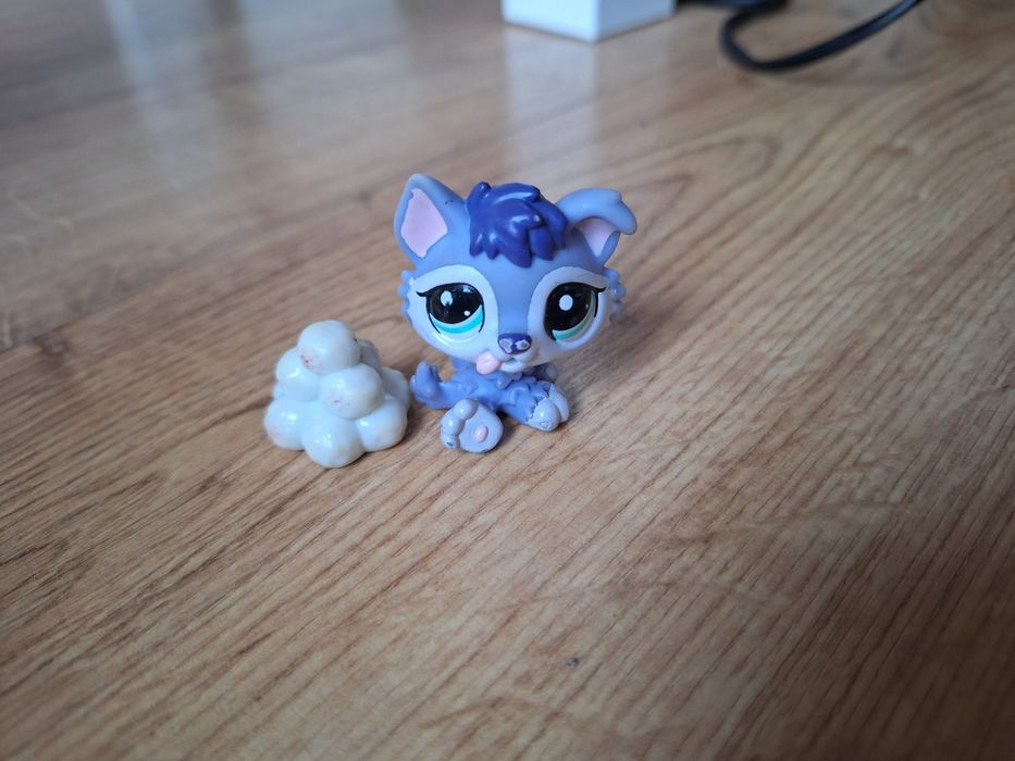 Littlest Pet Shop LPS rare baby Husky #1810 Łagiewniki • OLX.pl