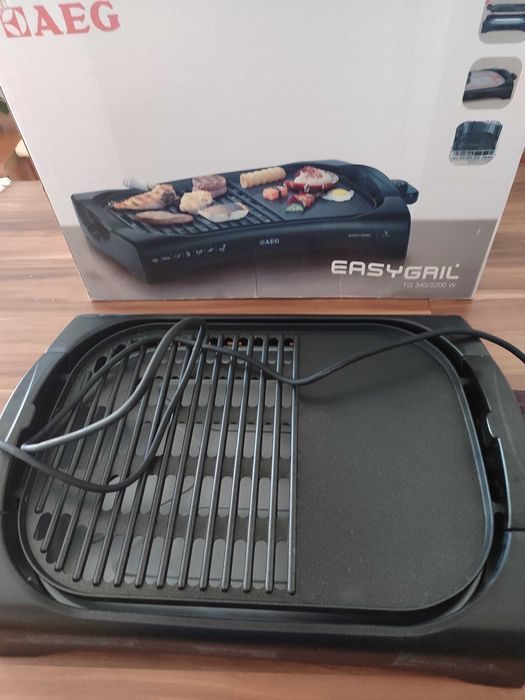 Grelhador eléctrico AEG EasyGrill TG 340/2200W Belém • OLX.pt